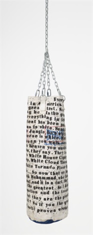 Rumble Young Man Rumble Version 1 by Glenn Ligon and Byron Kim on artnet