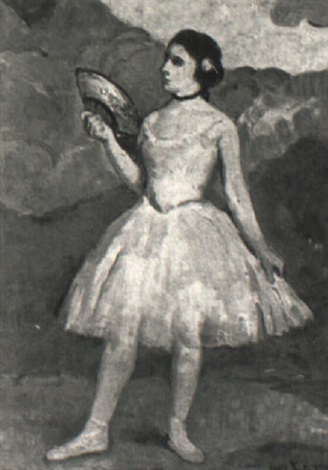 Ballet dancer by Louis Kronberg on artnet