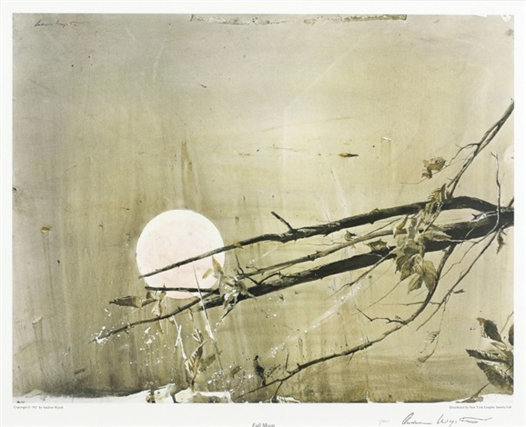 Full moon by Andrew Wyeth on artnet