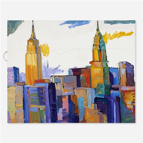 About the Skyline by Tom Christopher on artnet