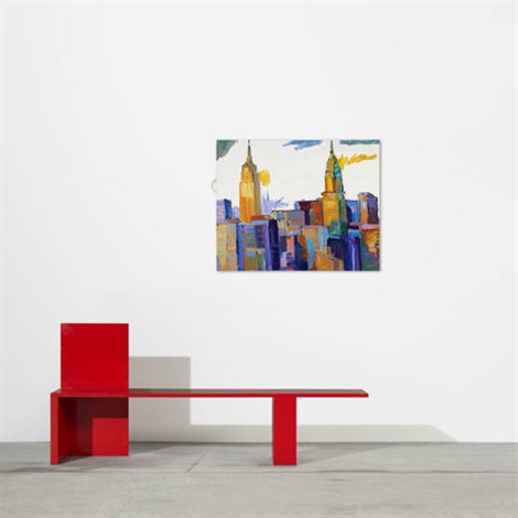 About the Skyline by Tom Christopher on artnet