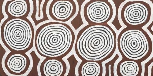 Untitled Tingari painting by Ronnie Tjampitjinpa on artnet