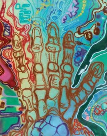 Hand of power by A-One (Anthony Clarke) on artnet