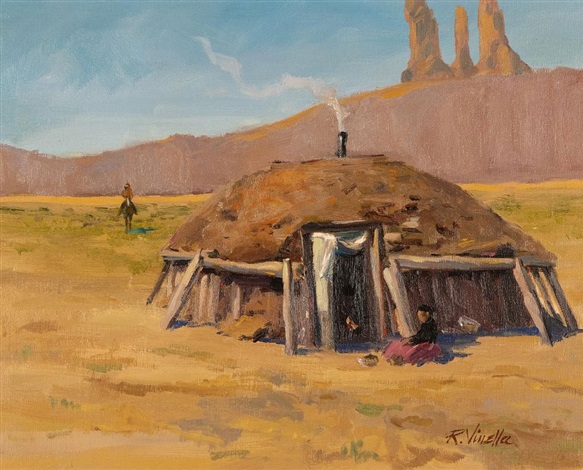 Navajo Visitor by Ray Vinella on artnet