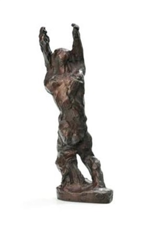 Der brennende Mensch by Anton Hanak on artnet