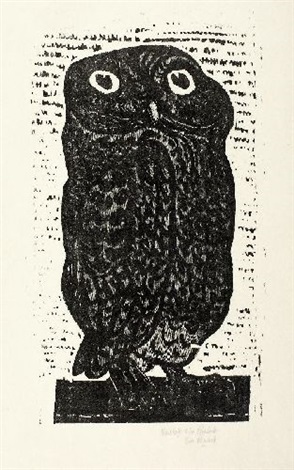 Eule Kauz by Otto Pankok on artnet