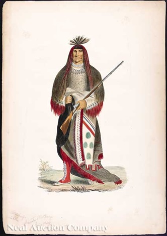 Wanata, the Charger, Grand Chief of the Sioux after Charles Bird King ...