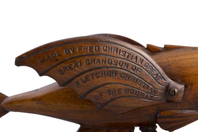 Sculpture of a fly fish by Fred Christian on artnet