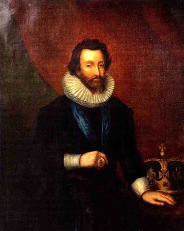 Portrait of King James I of England by George Jamesone on artnet