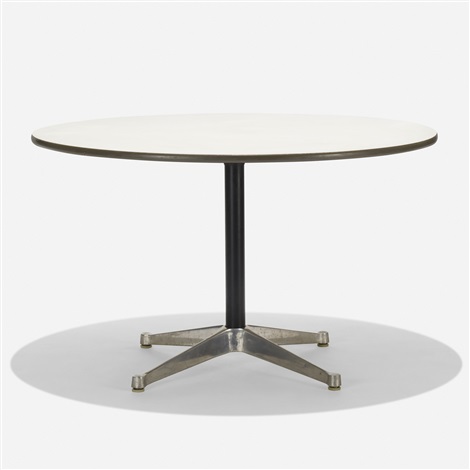 Aluminum Group dining table by Charles and Ray Eames on artnet
