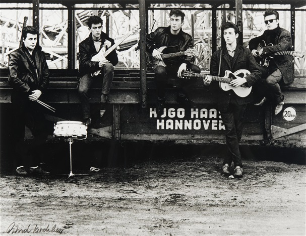 The Beatles, Hamburg Fun Fair, Heiligengeistfeld by Astrid Kirchherr on ...