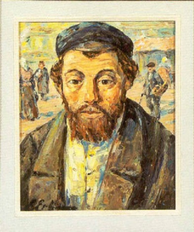 A village man by Erno Erb on artnet