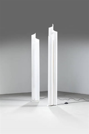 Coppia di lampade da terra mod Chimera by Vico Magistretti on artnet