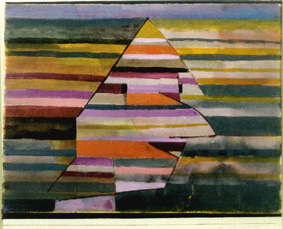 Der Clown pyramidal by Paul Klee on artnet