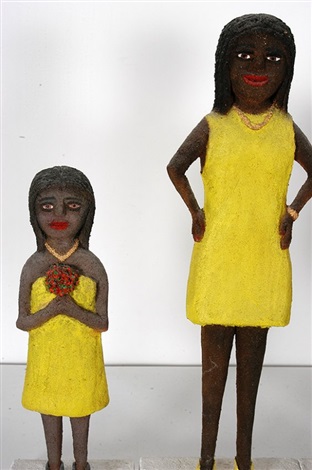 Man With Wife and Children by Archie Byron on artnet