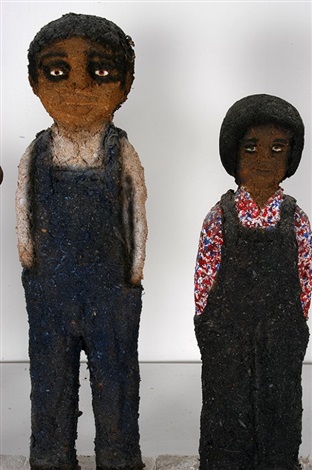 Man With Wife and Children by Archie Byron on artnet