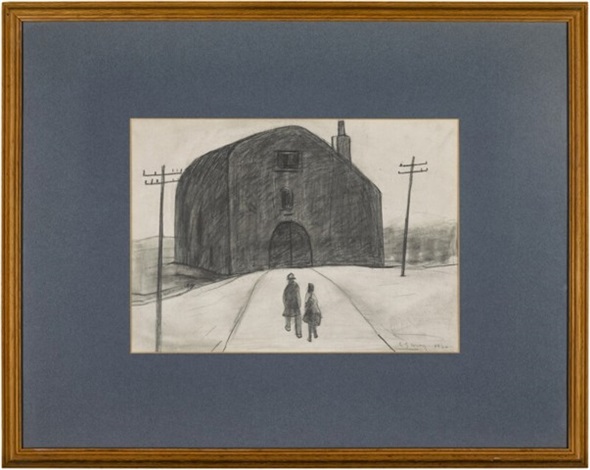 Old House by L.S. Lowry on artnet