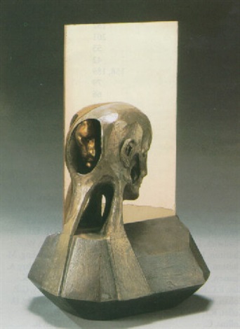 Reflective head by Michael Ayrton on artnet