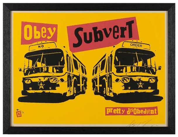 Obey Subvert by Shepard Fairey on artnet