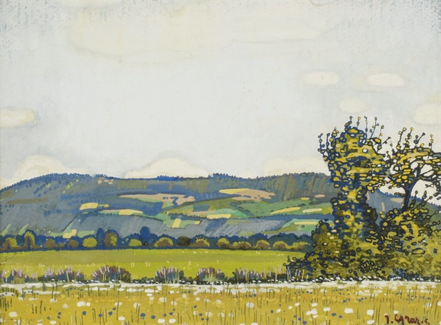 Frühlingslandschaft by John Louis Graz on artnet