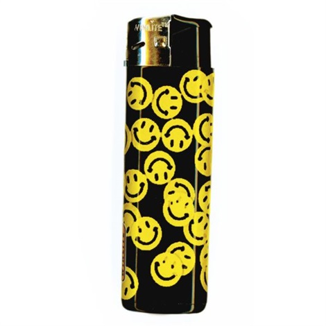 Untitled, Smiley face lighter with small smiley faces by Nate Lowman on ...