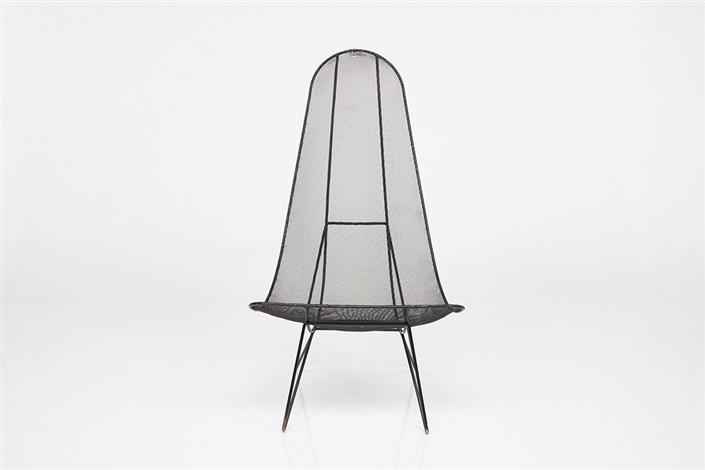 High-back scoop chair, 1950s by Sol Bloom on artnet