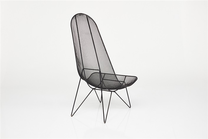 High-back scoop chair, 1950s by Sol Bloom on artnet