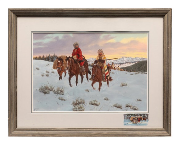 Winter Brigade by Ron Stewart on artnet