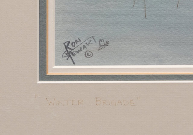 Winter Brigade by Ron Stewart on artnet