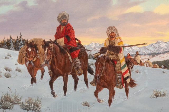 Winter Brigade by Ron Stewart on artnet