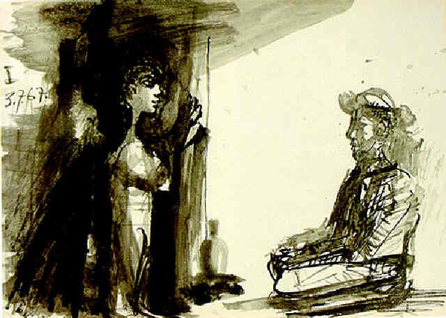 Le mendiant by Pablo Picasso on artnet