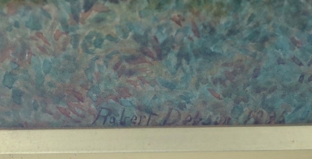 The Old Roman Road, Prenton, Golf Links by Robert Dobson on artnet