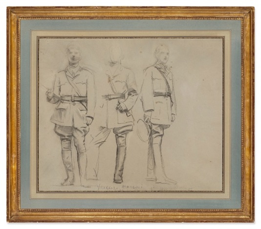 Study of Generals by John Singer Sargent on artnet