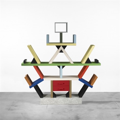 Carlton bookcase by Ettore Sottsass on artnet