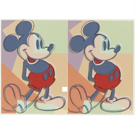 Double Mickey Mouse by Andy Warhol on artnet