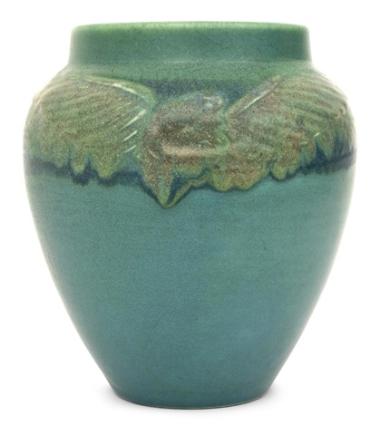 Rookwood Pottery Floral Vase, Designed by William Hentschel by Rookwood ...