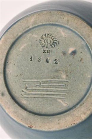 Rookwood Pottery Floral Vase, Designed by William Hentschel by Rookwood ...