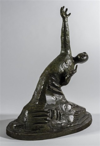 Figure Emerging from the Depths by Martin Silverman on artnet