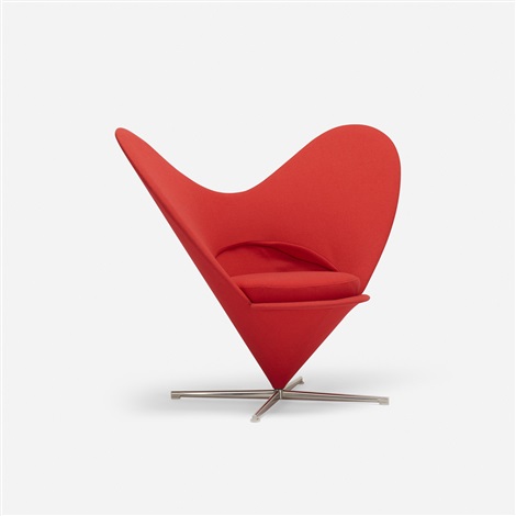 Heart Cone chair by Verner Panton on artnet