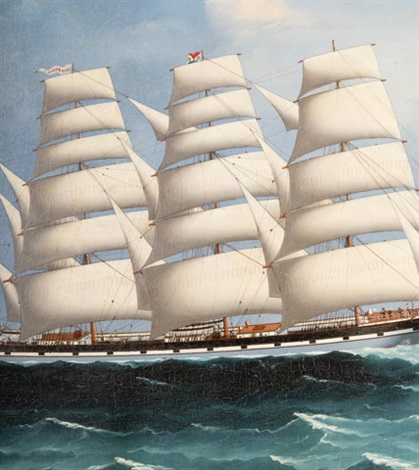 Ship Loch Broom, 1892 by Kwong Sang on artnet