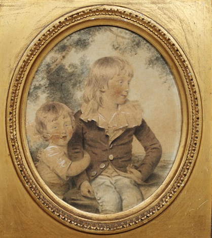 Lord Arthur John Henry Somerset and Lord William George Henry Somerset ...