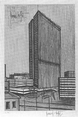 Ojima Building by Bernard Buffet on artnet