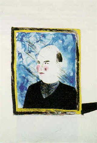 PORTRAIT OF ROLF NELSON by David Hockney on artnet