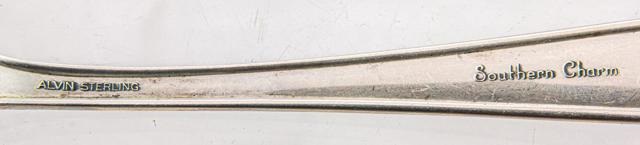 A 78 PC ALVIN SOUTHERN CHARM STERLING FLATWARE SERVICE by Alvin Corp ...