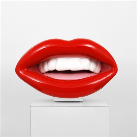 Large Lips Sculpture on Stand by Anonymous on artnet