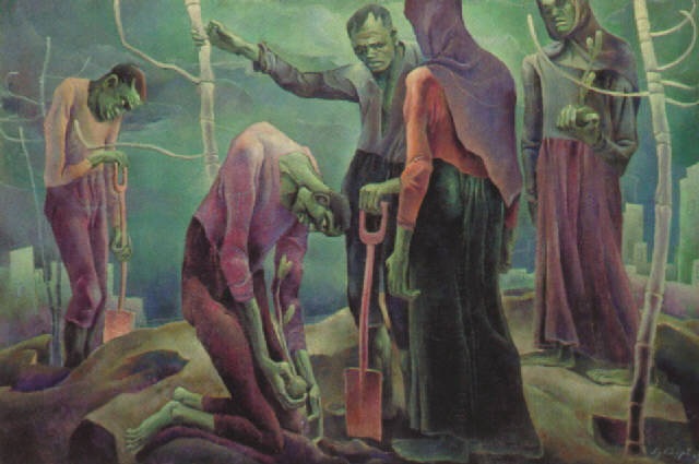 Tree planting by Cesar Legaspi on artnet