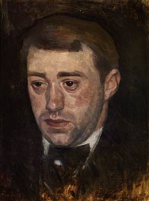 Portrait of the violinist and composer Fini Henriques by Vilhelm ...