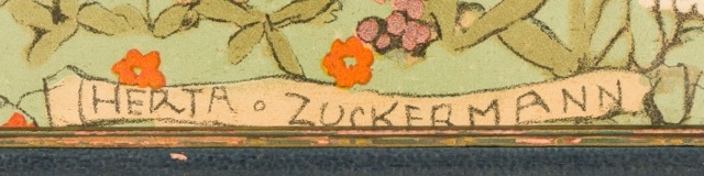 Girl with Flowers, c. 1920 by Herta Zuckermann on artnet