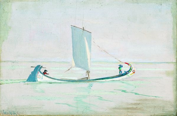 Barque dAveiro by Leonid Berman on artnet