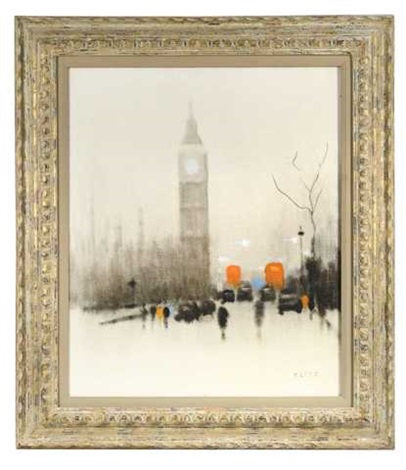 View of Big Ben, London by Anthony Klitz on artnet